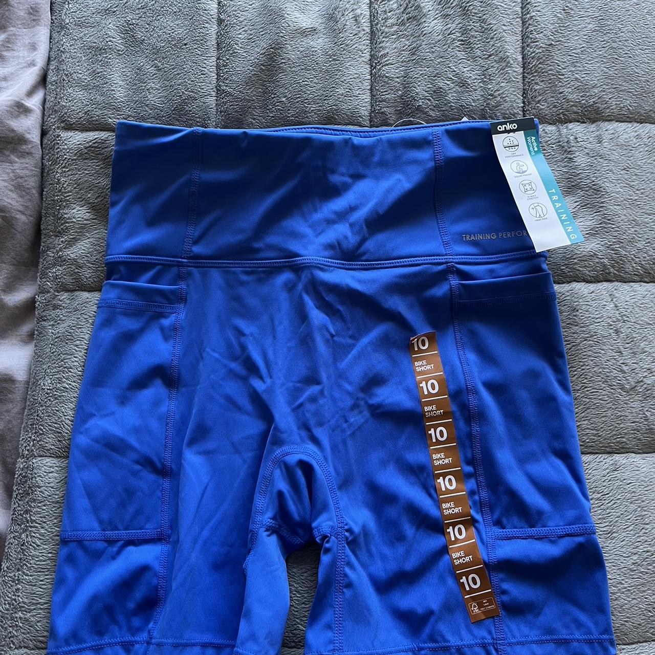 Blue gym shorts - Depop