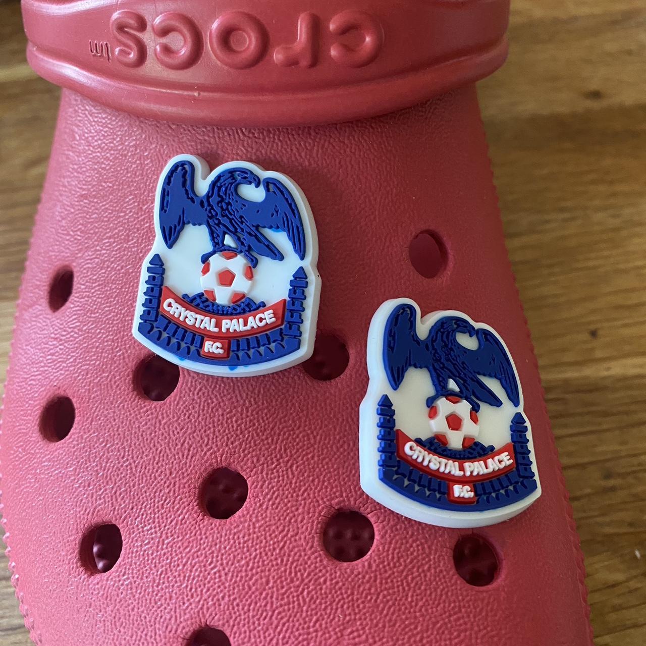 Crystal Palace croc charms set off to - Depop
