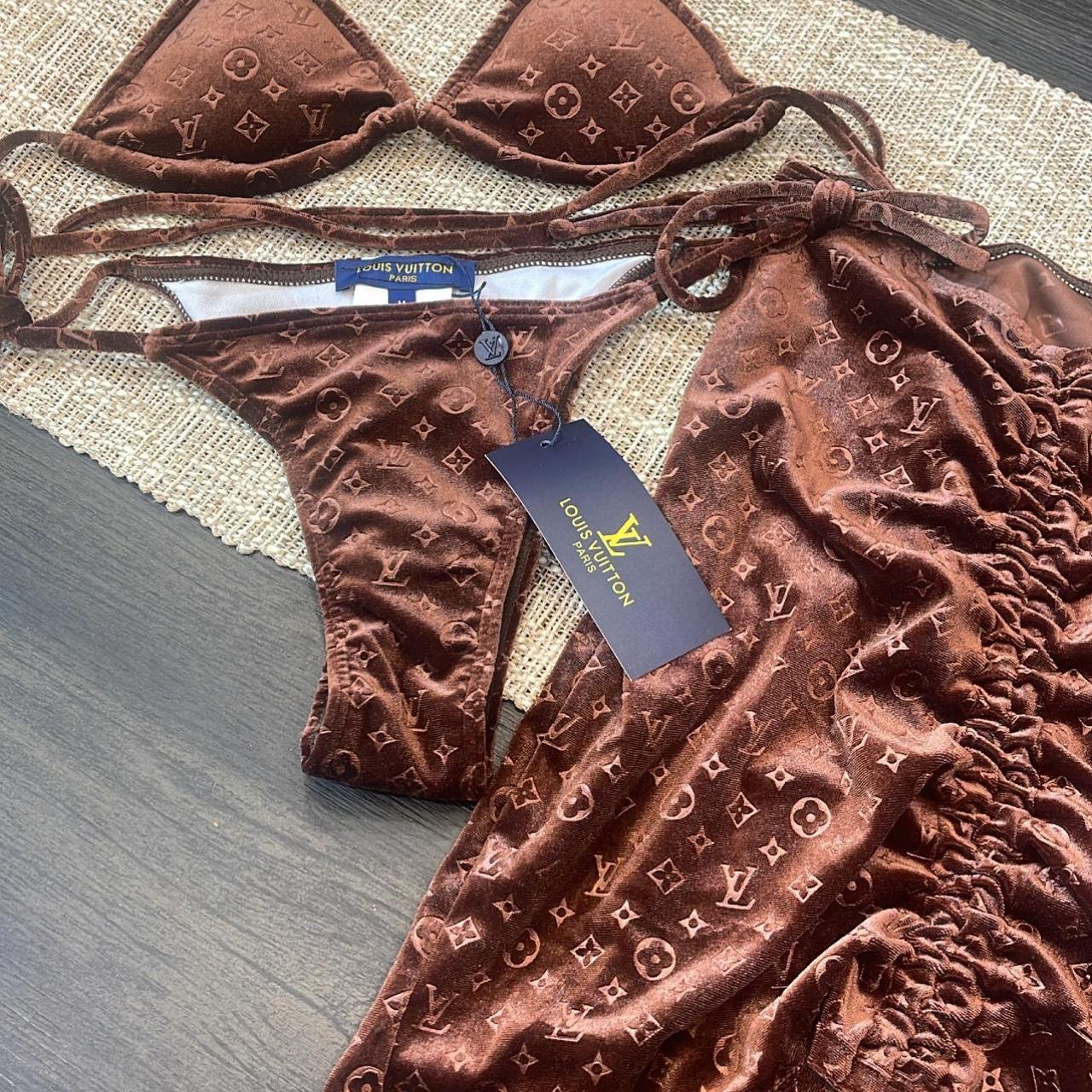 Sexy 3 piece LV bikini - Depop