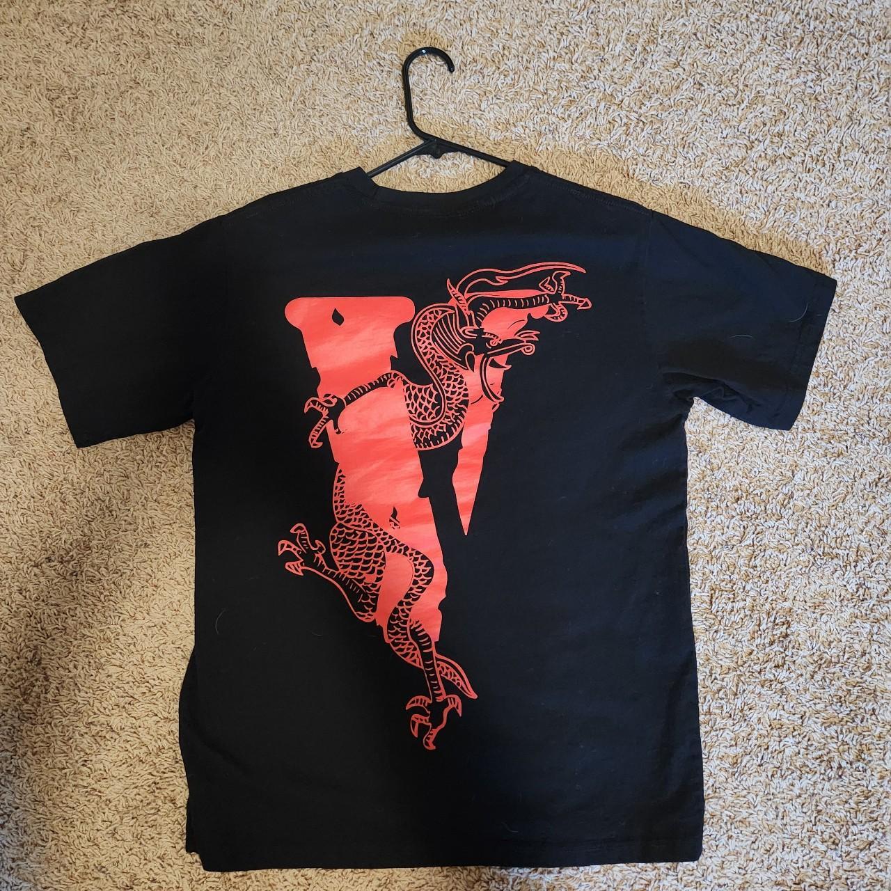 RED DRAGON VLONE SHIRT yes, it's a r3p. but no one... - Depop