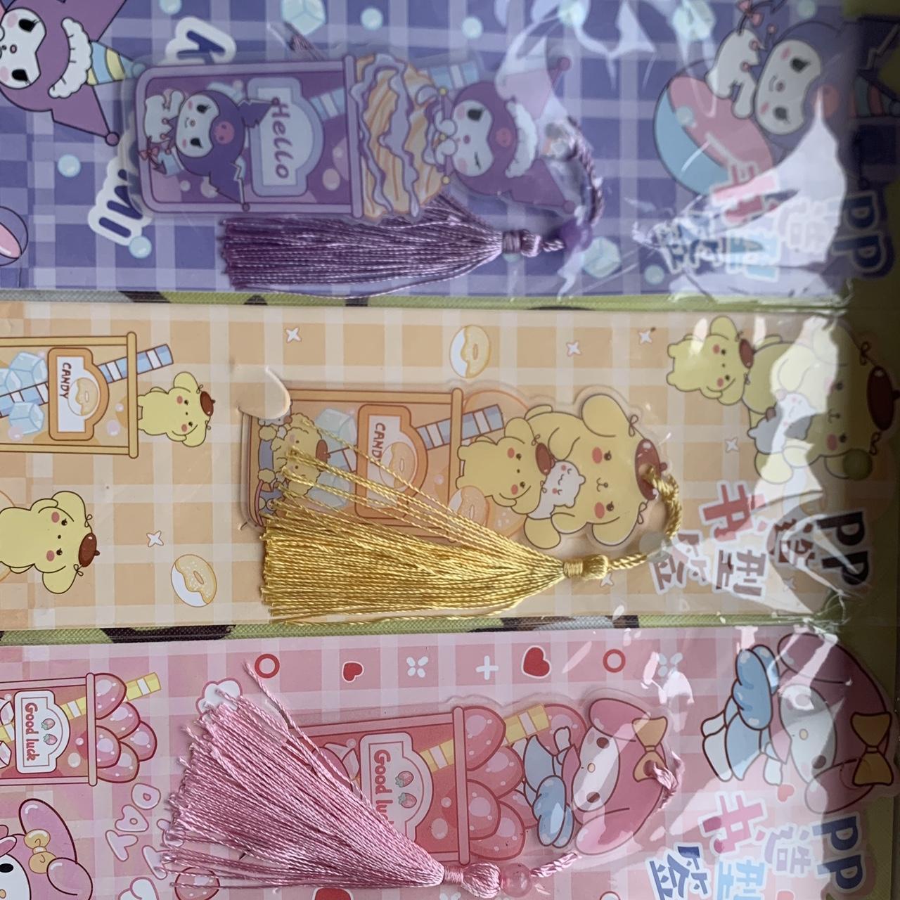 Unused Sanrio character bookmarks #sanrio #kuromi... - Depop