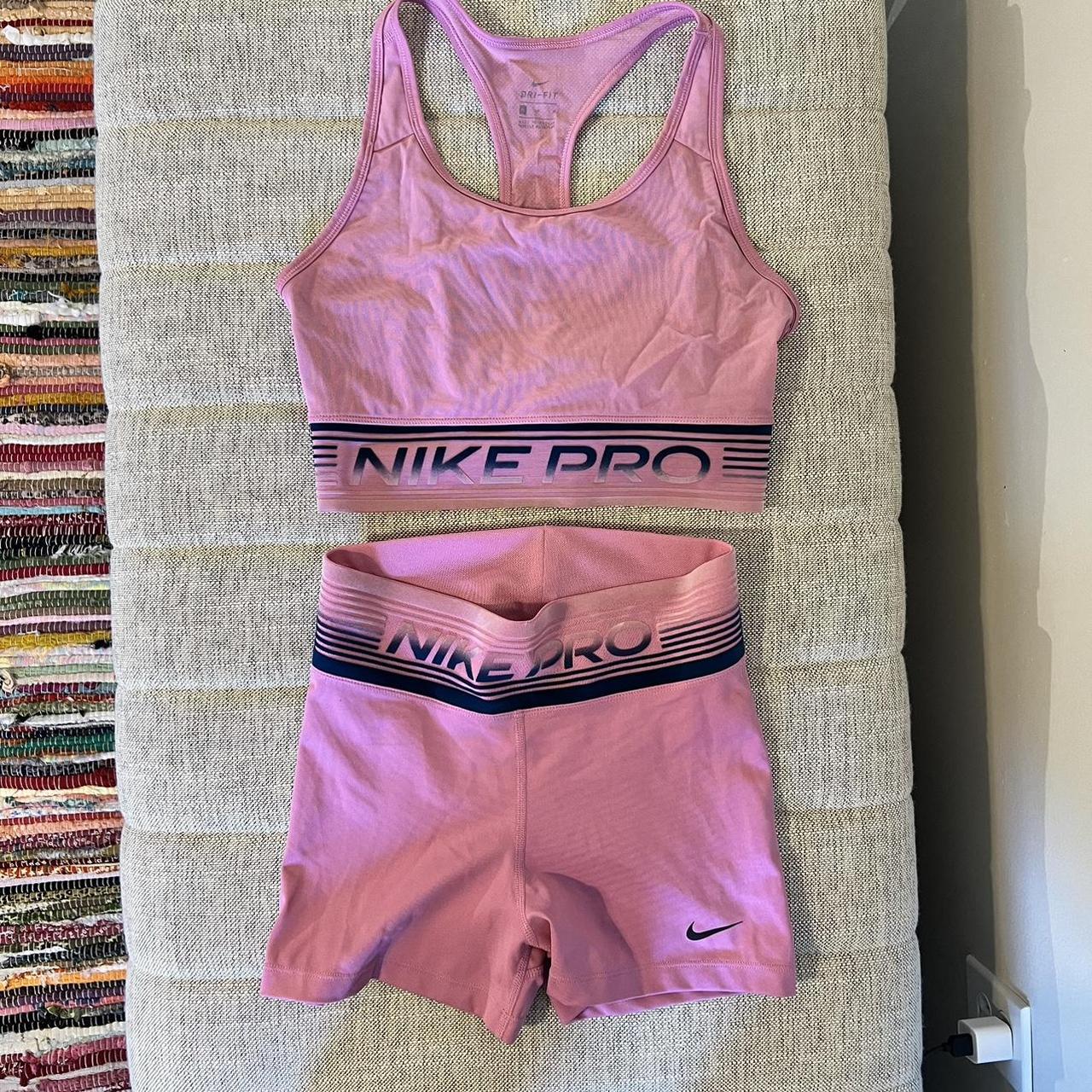 Nike Pro Set. Med Top, XS Bottoms. (Bottoms Never... - Depop