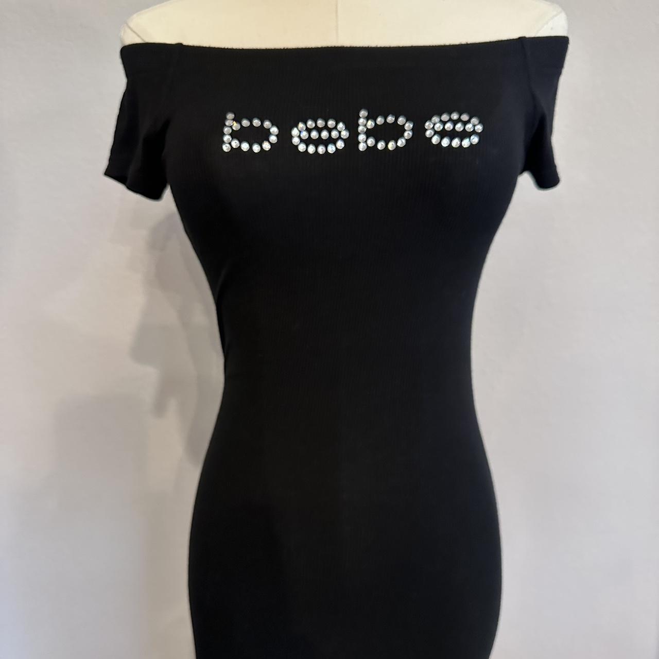 Off the shoulder embellished Bebe mini dress. It’s... - Depop