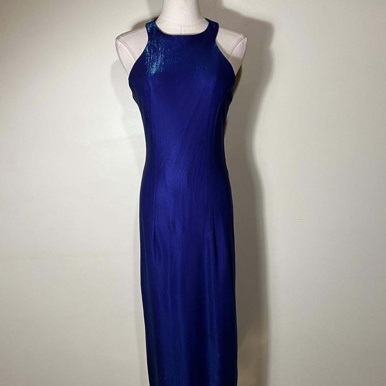 Color shifting dress. Goes from a dark blue to a... - Depop