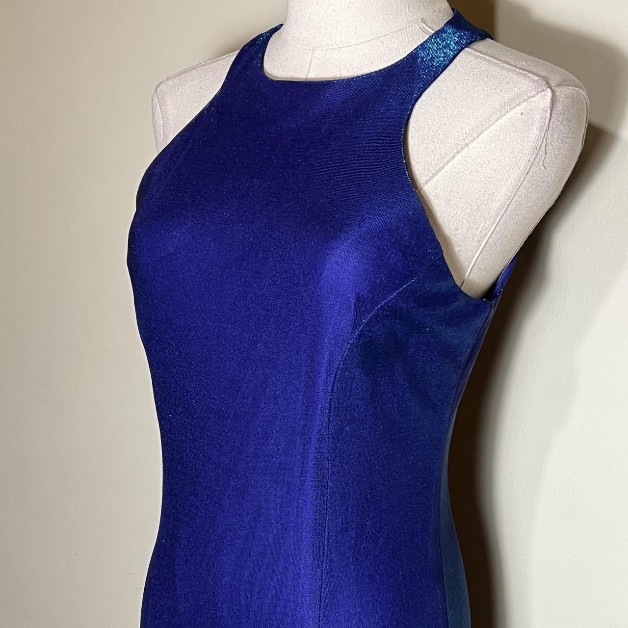 Color shifting dress. Goes from a dark blue to a... - Depop