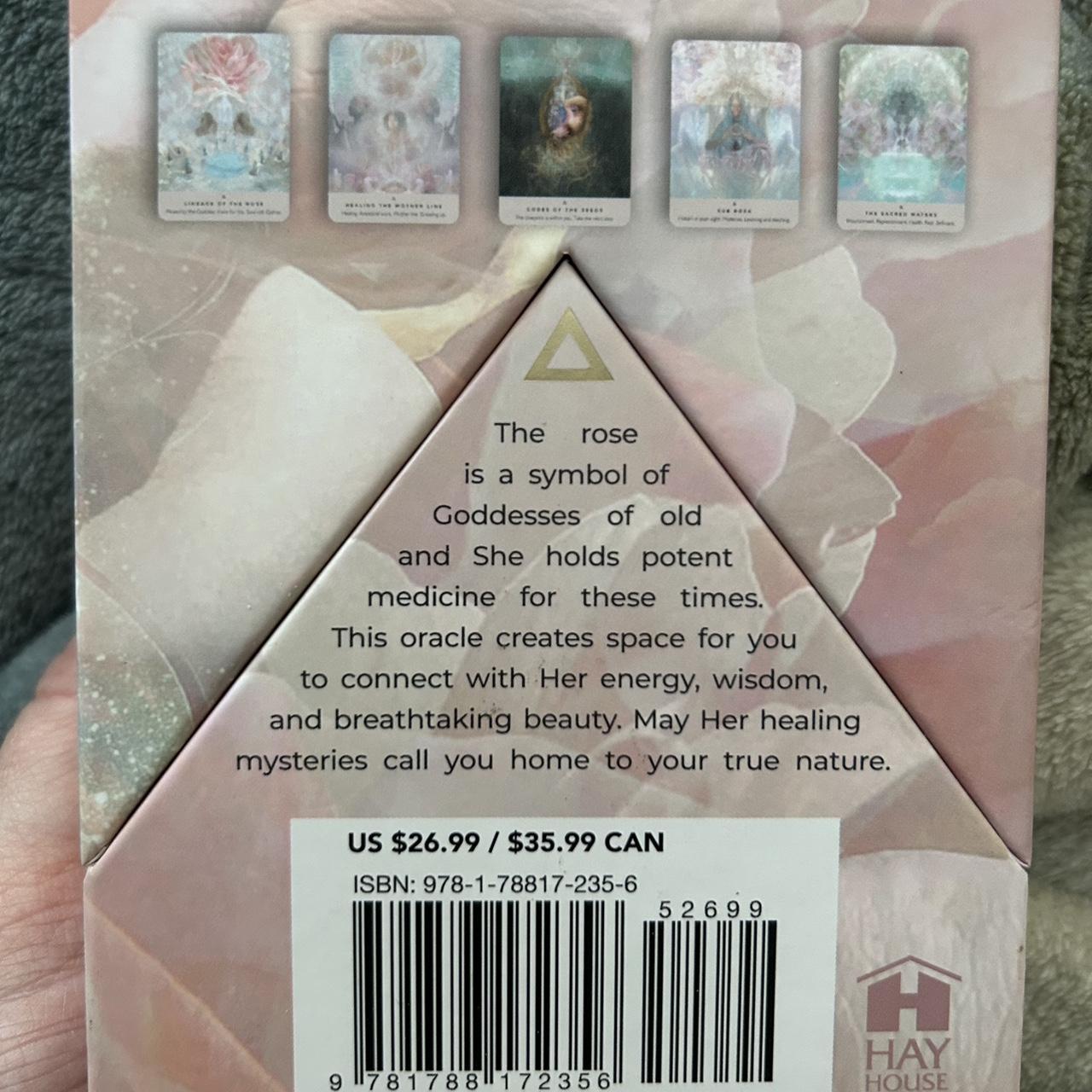 The rose oracle deck and guidebook. Used only once. - Depop