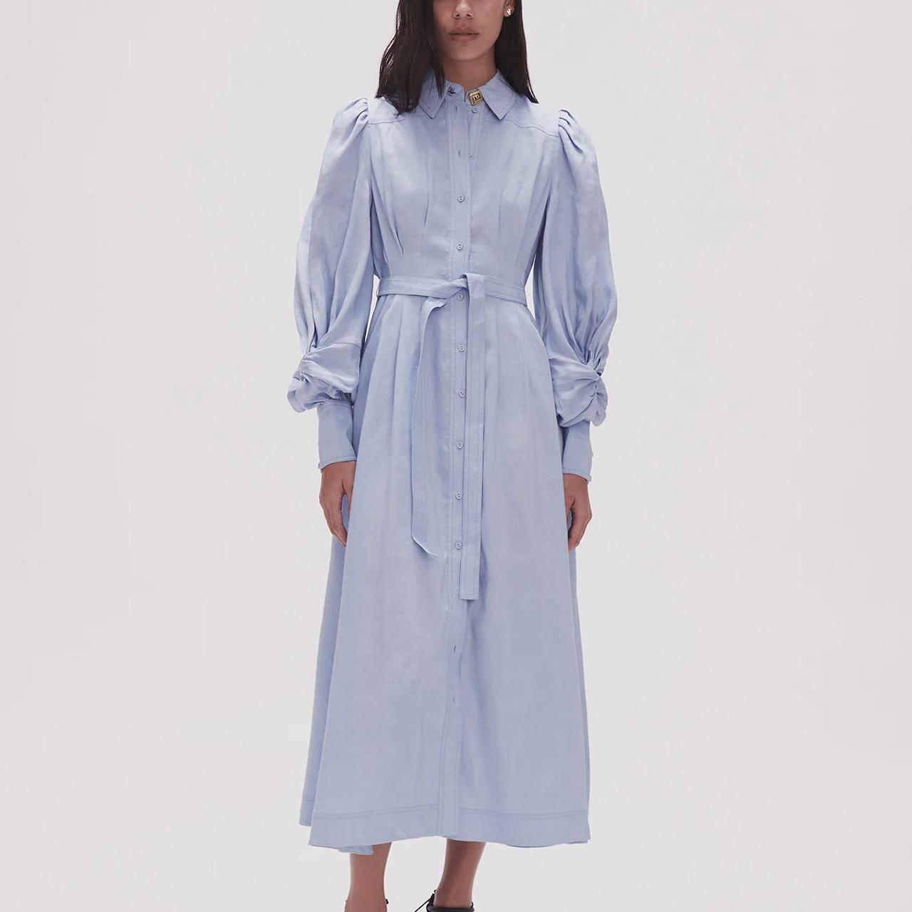 Aje Bonnie Knot Sleeve Midi Dress size 6 rrp... | Depop