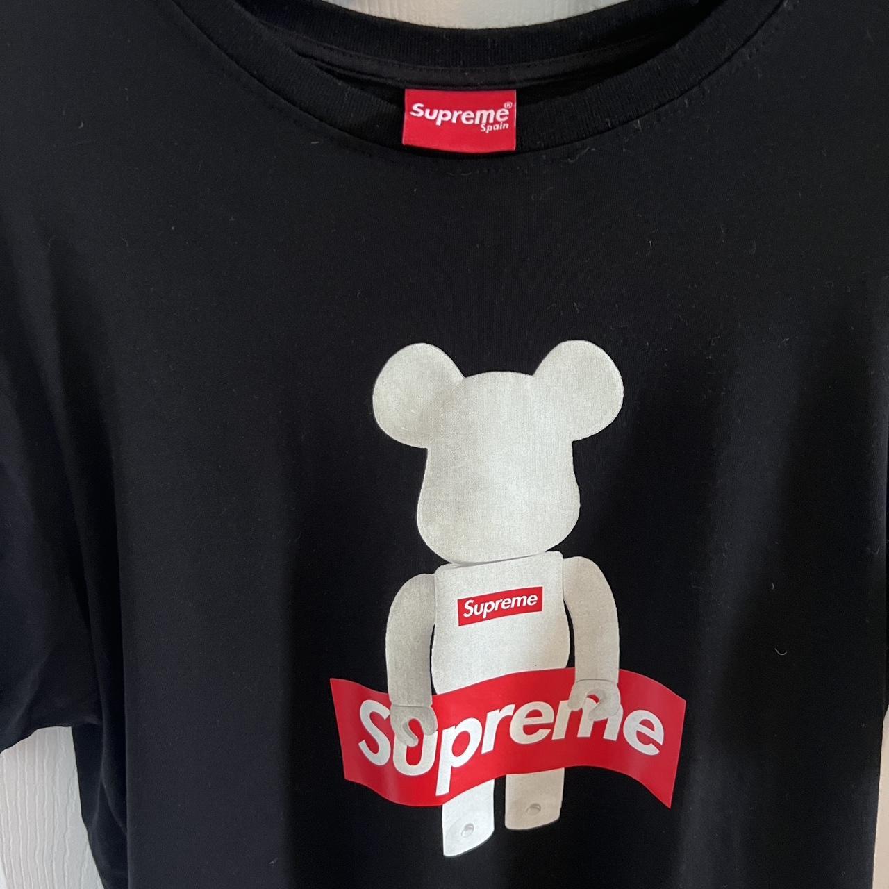 Supreme T shirt with Bearbrick - Depop