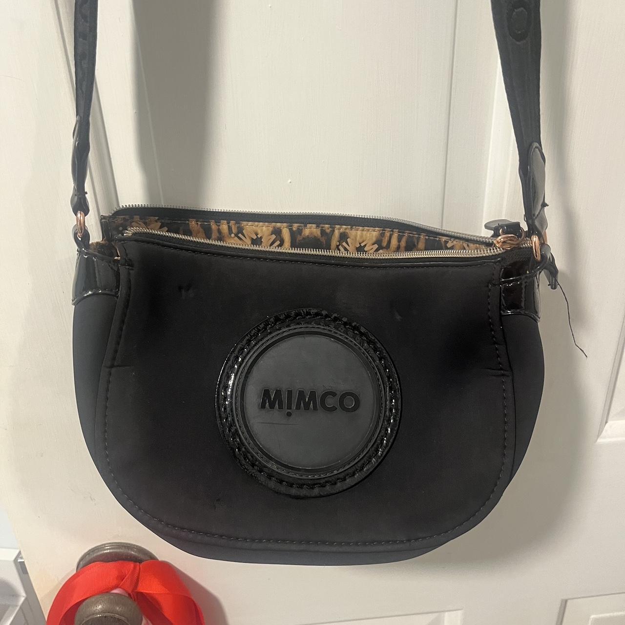 mimco bag #bag #crossbody #mimco #black #leopard - Depop