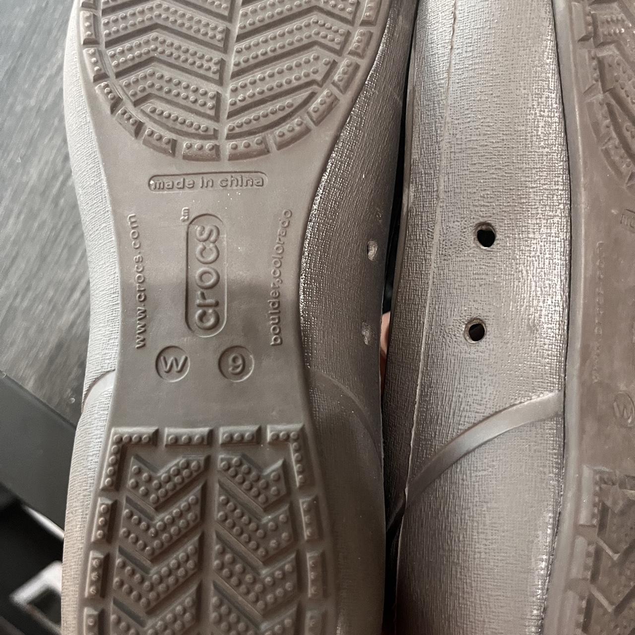 croc slides , size 9 in women’s! super good... - Depop