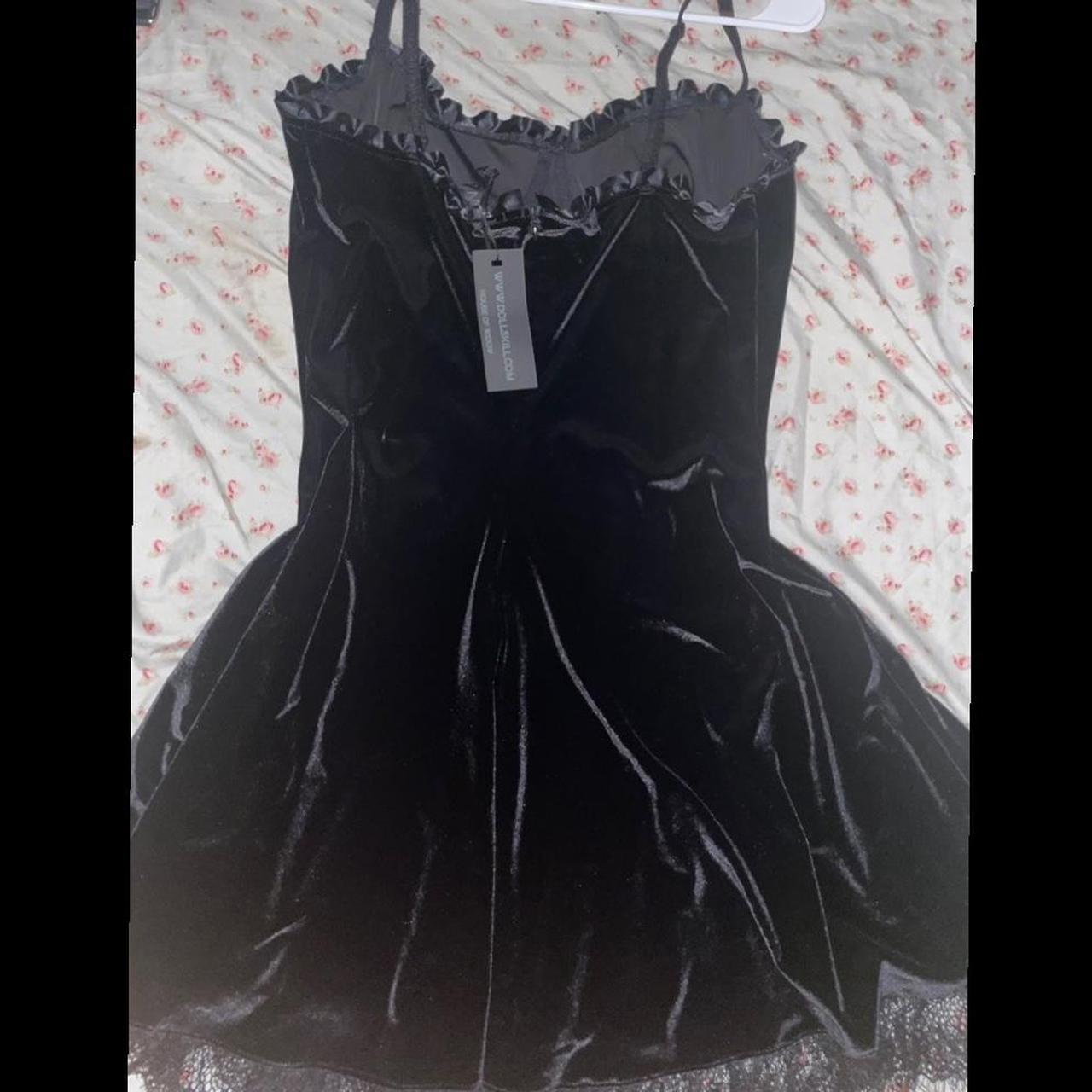 Midnight Blind Faith Velvet Dress Never been worn... - Depop