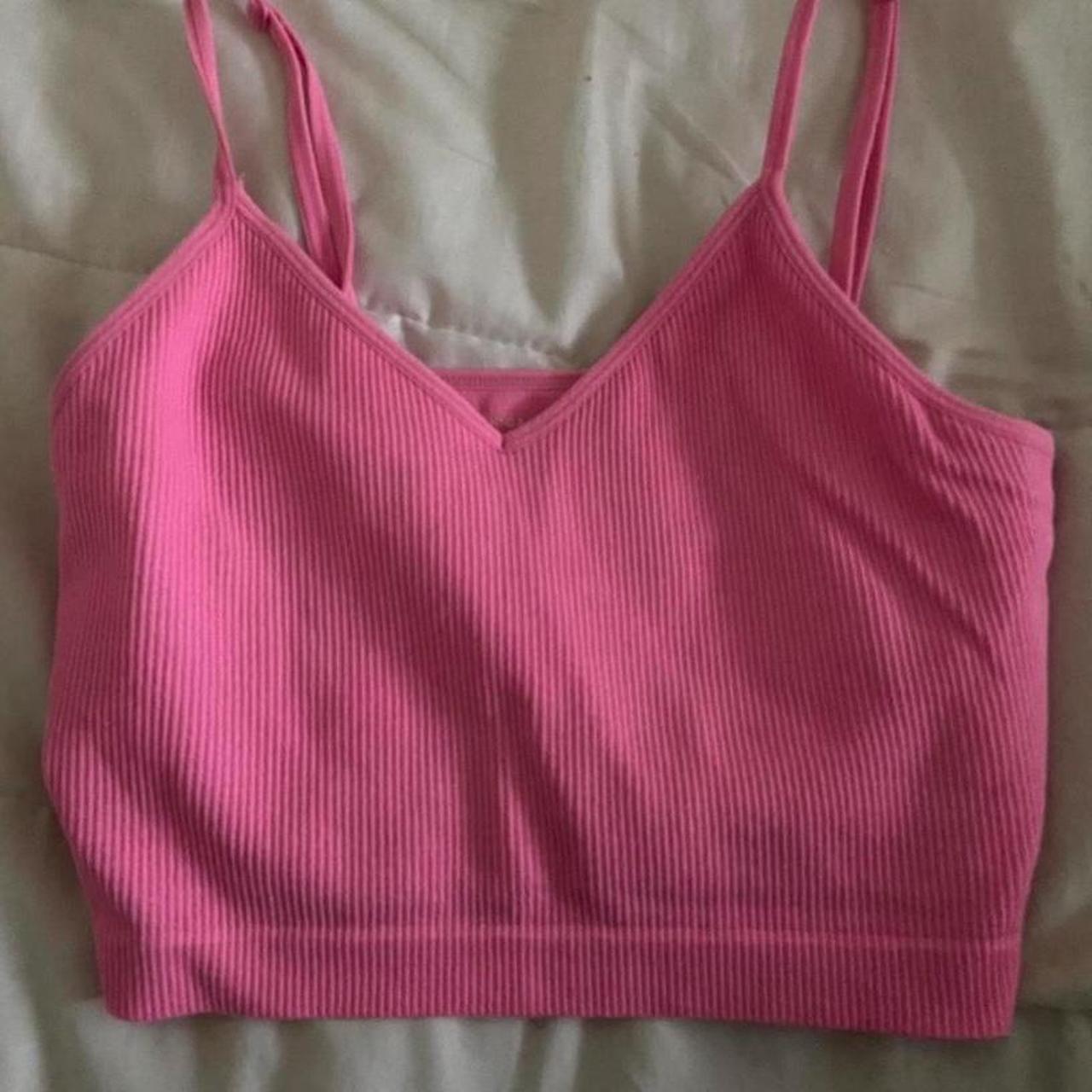 Pink Primark Crop Top - Depop