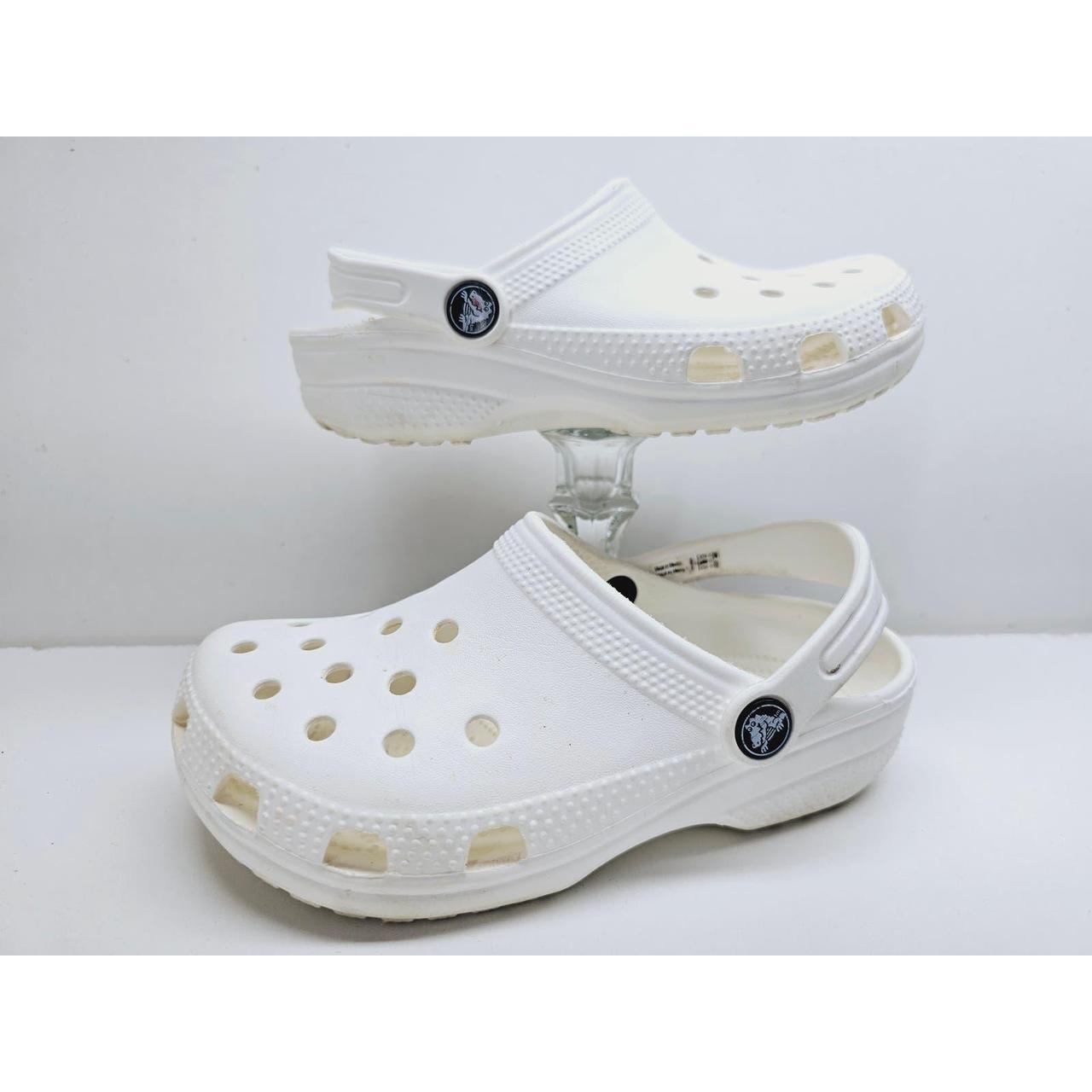 Crocs No major rips. Details shown in picture. Size... - Depop