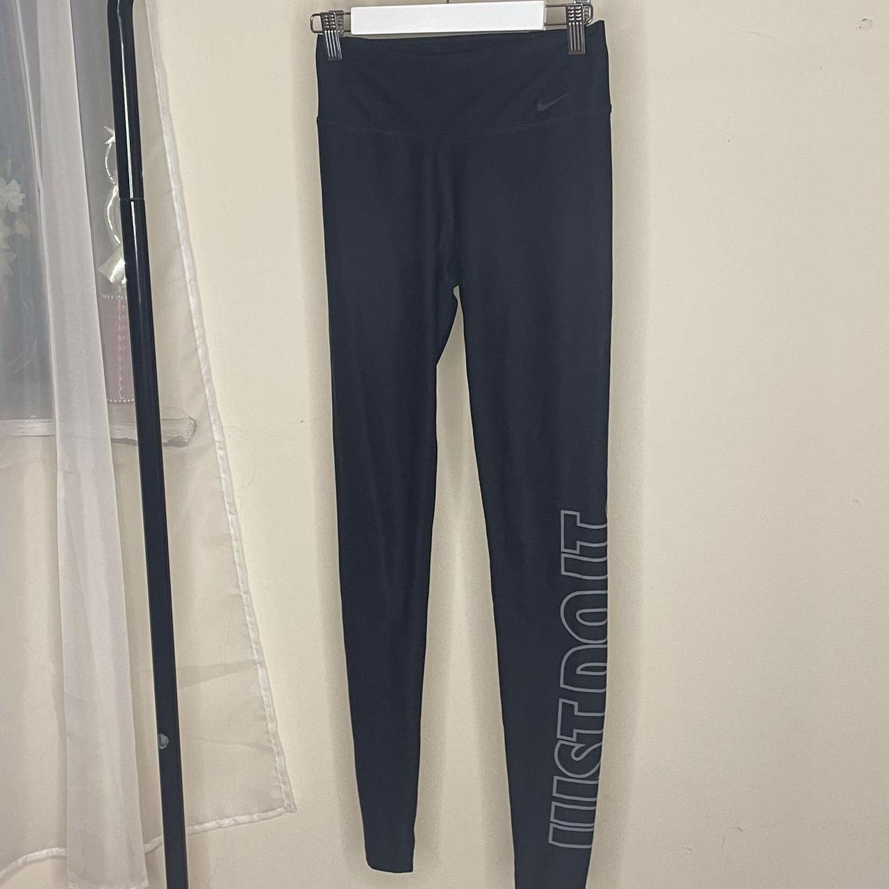 Black Nike Leggings Excellent Condition Size Depop