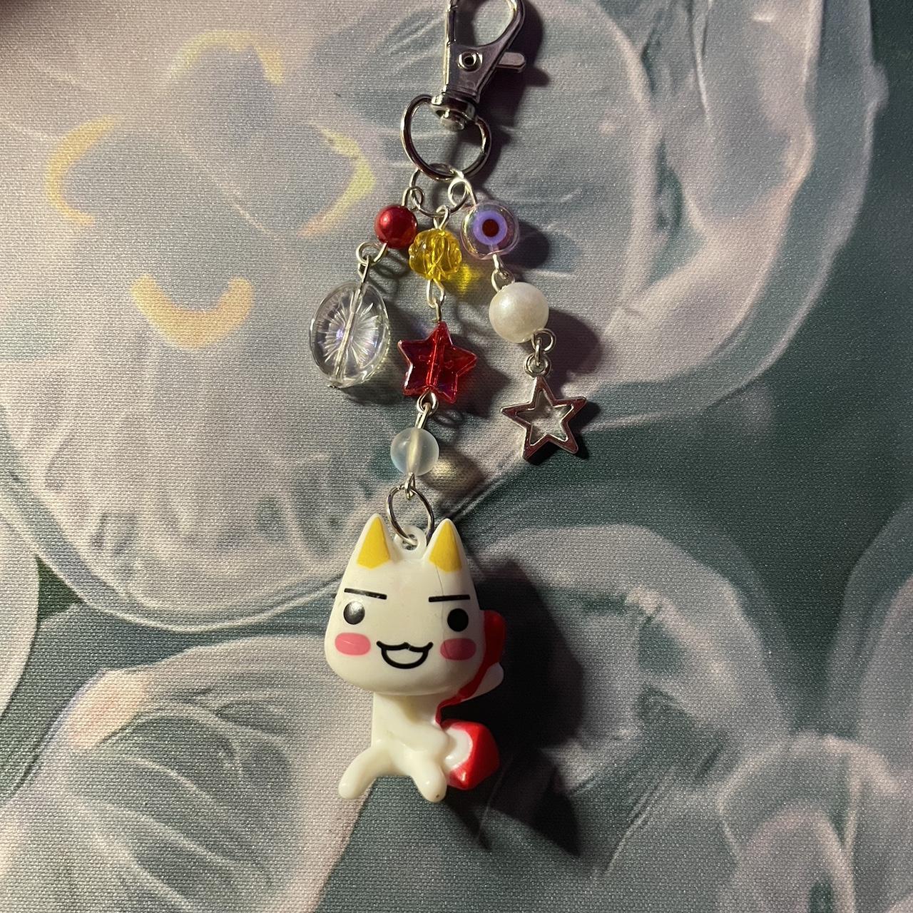 Telephone toro cat keychain ☎️ #keychain#toro#y2k - Depop