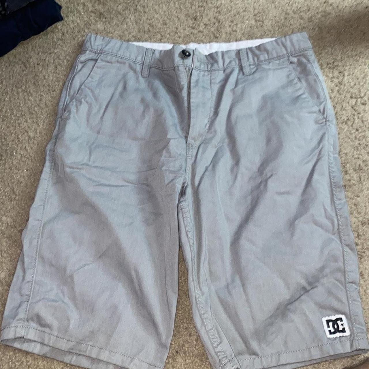 dc shorts gray size 32 - Depop