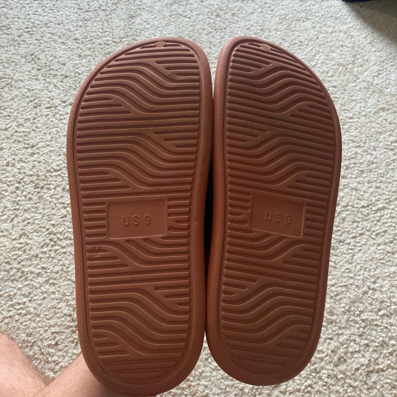 urban outfitters rubber slip on shoes size 9 worn... - Depop