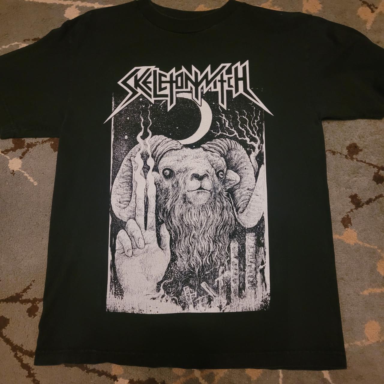 Skeletonwitch Goat tshirt - Depop