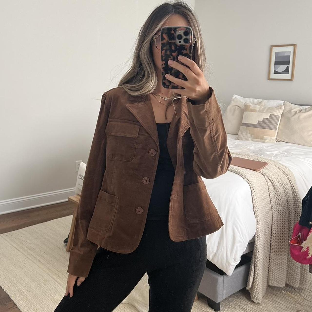 Y2k Miss Lili Corduroy Fitted Jacket The most... - Depop