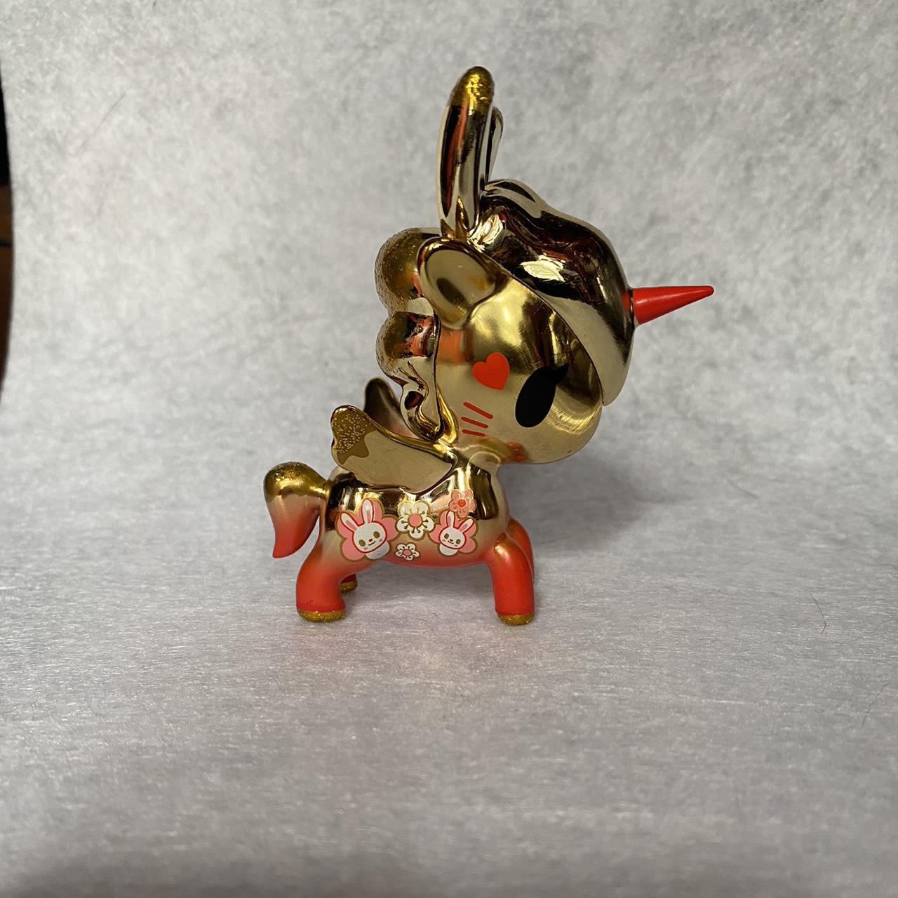 Gold & red Tokidoki Unicorno collectible #kidcore... - Depop