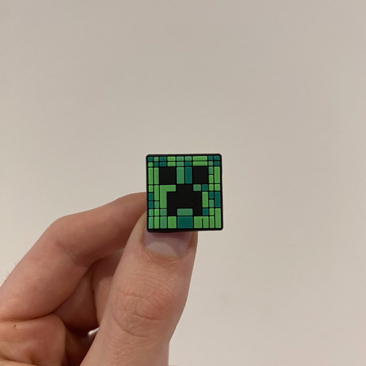 Minecraft Creeper Croc Charm 💎 Single Charm. Fits... - Depop