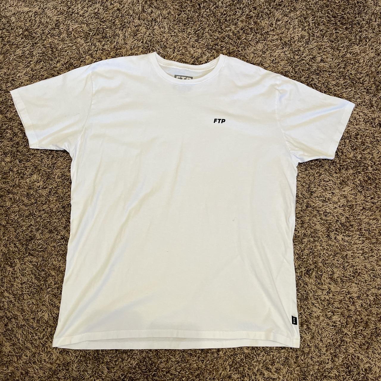 Ftp shirt xxl Ftp pro club White t-shirt crew... - Depop
