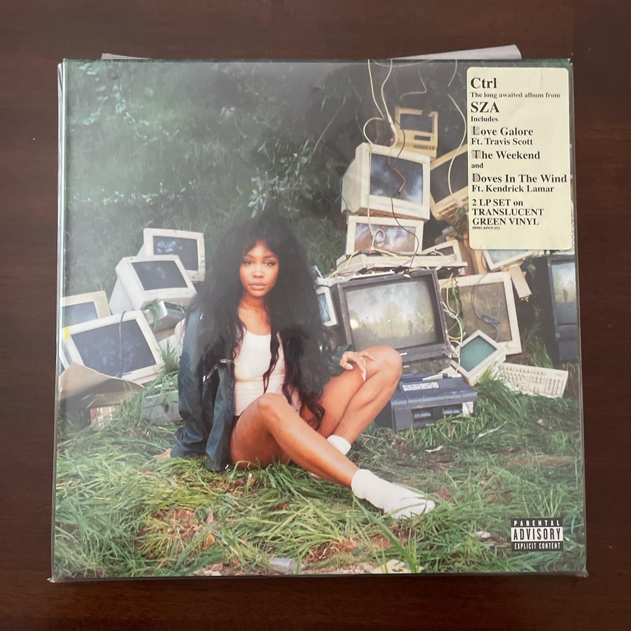 CTRL by SZA This record is pressed on a transparent... - Depop