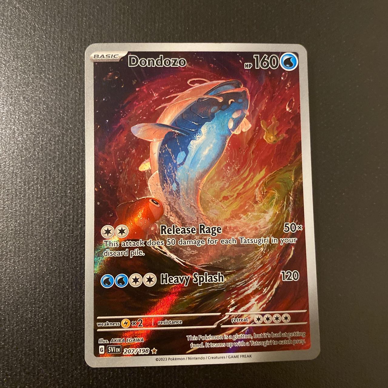 dondozo full art #pokemon #pokemoncards - Depop