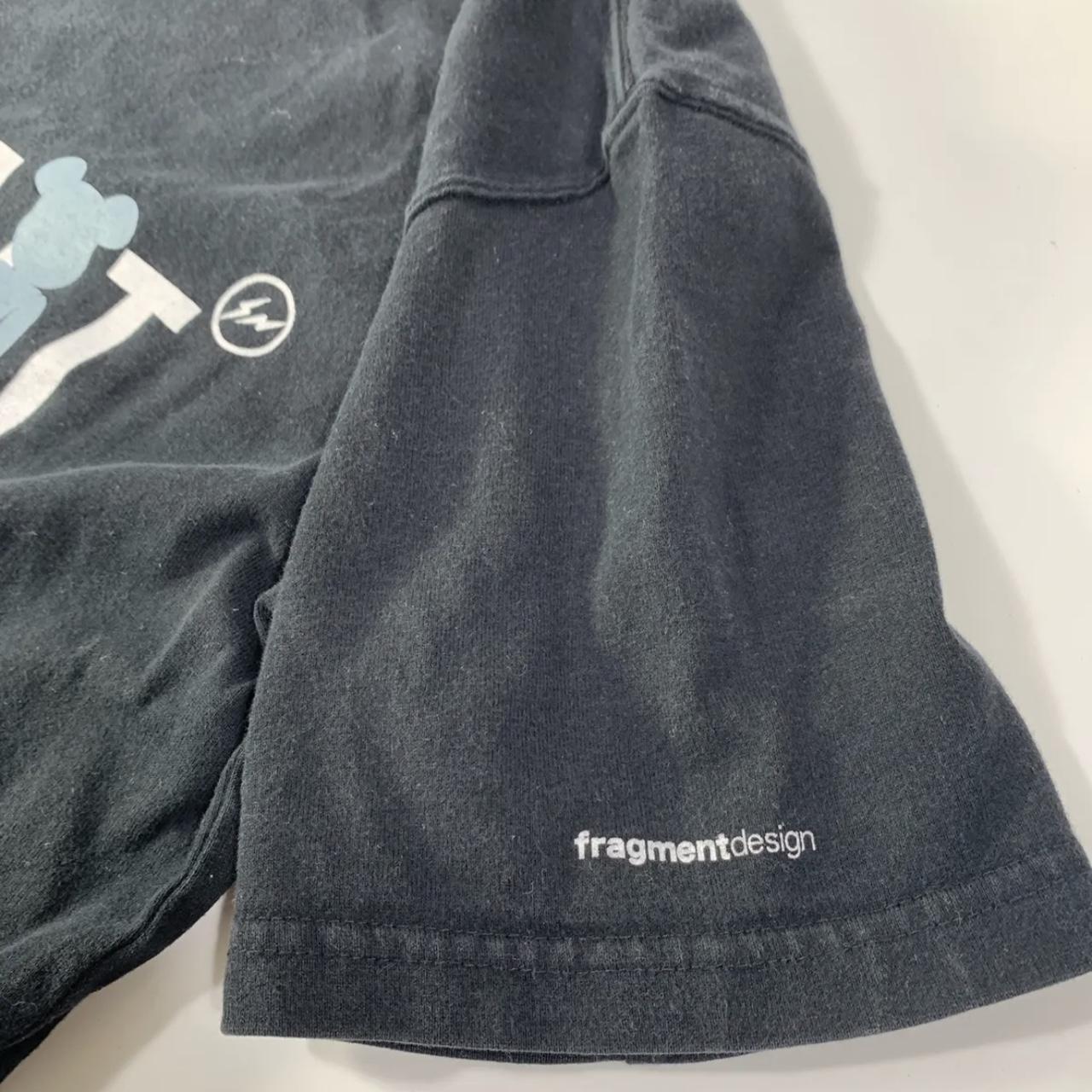 Fragment Design Bearbrick Black Short Sleeve T Shirt... - Depop