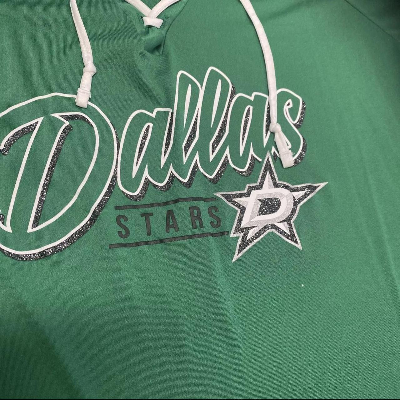 Dallas Stars green and white hockey jersey #NHL | Depop