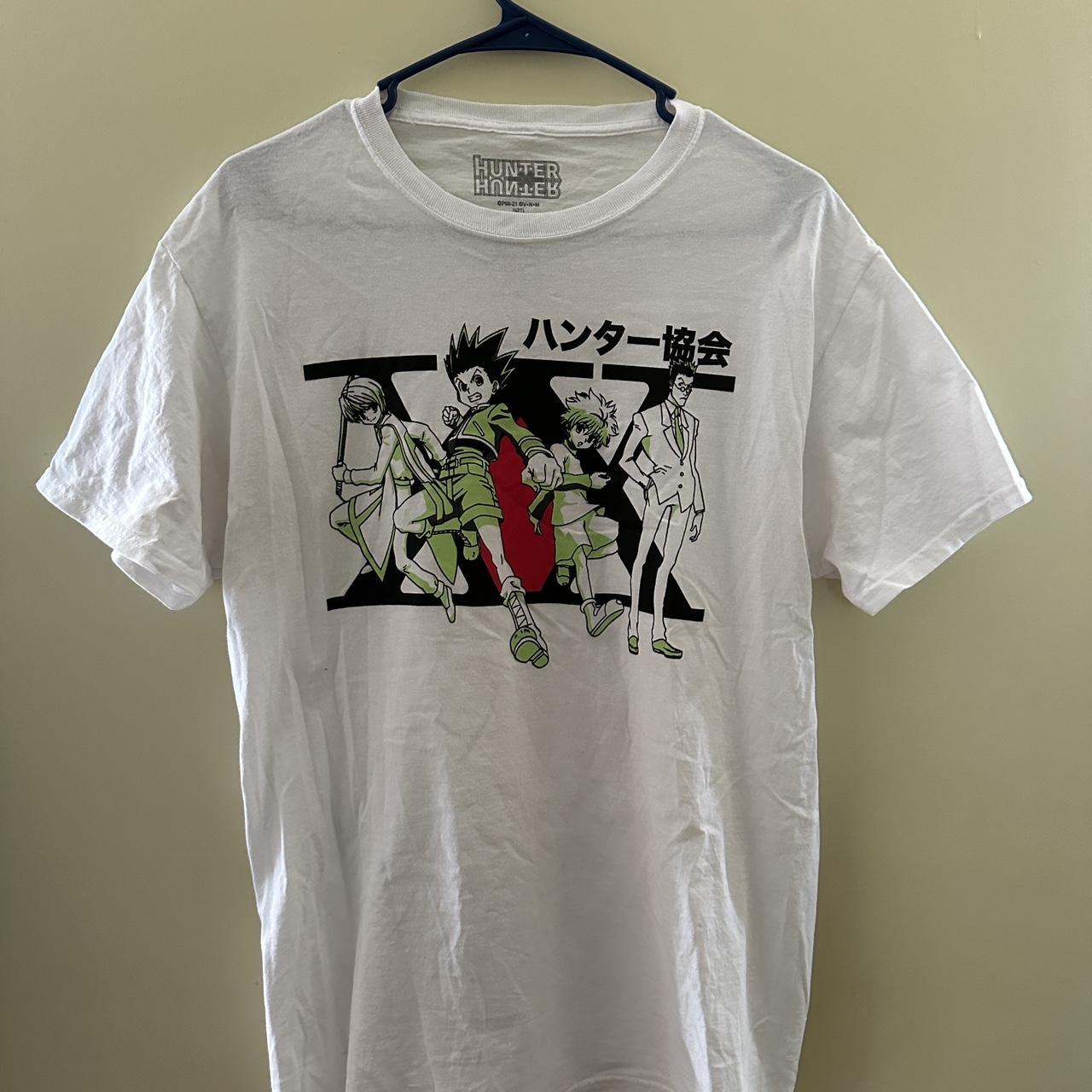 Modern Hunter x Hunter Anime T-shirt, size Medium... - Depop