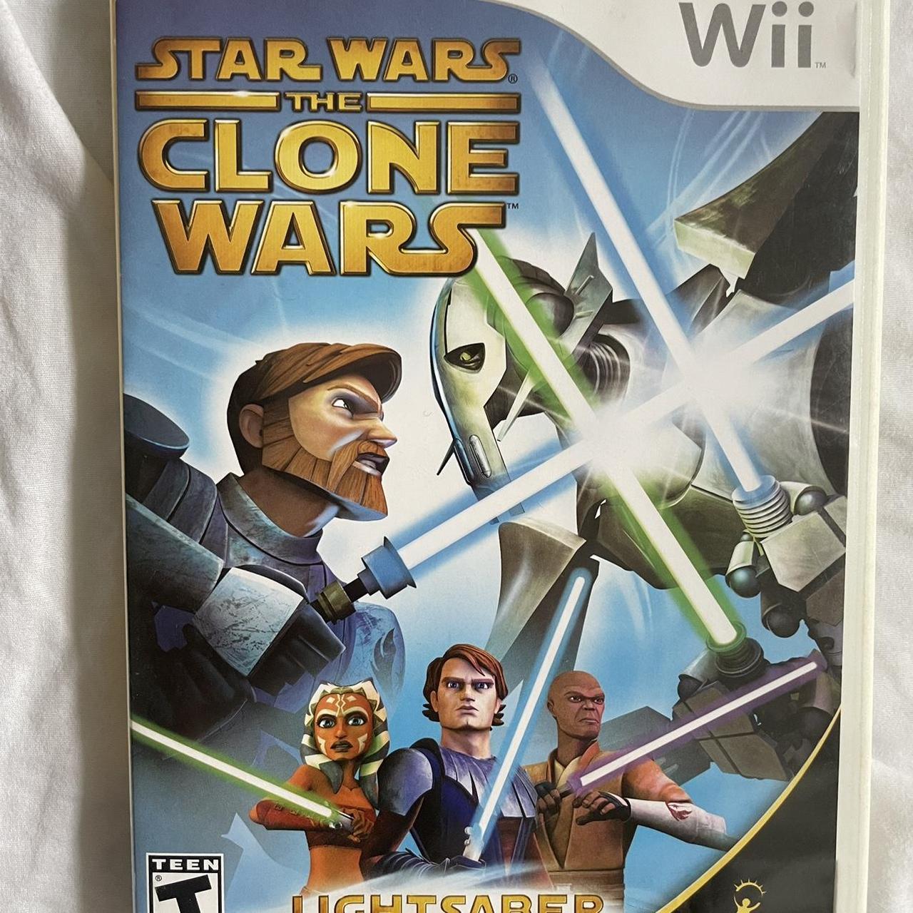 Star Wars Clone wars Wii games - Depop