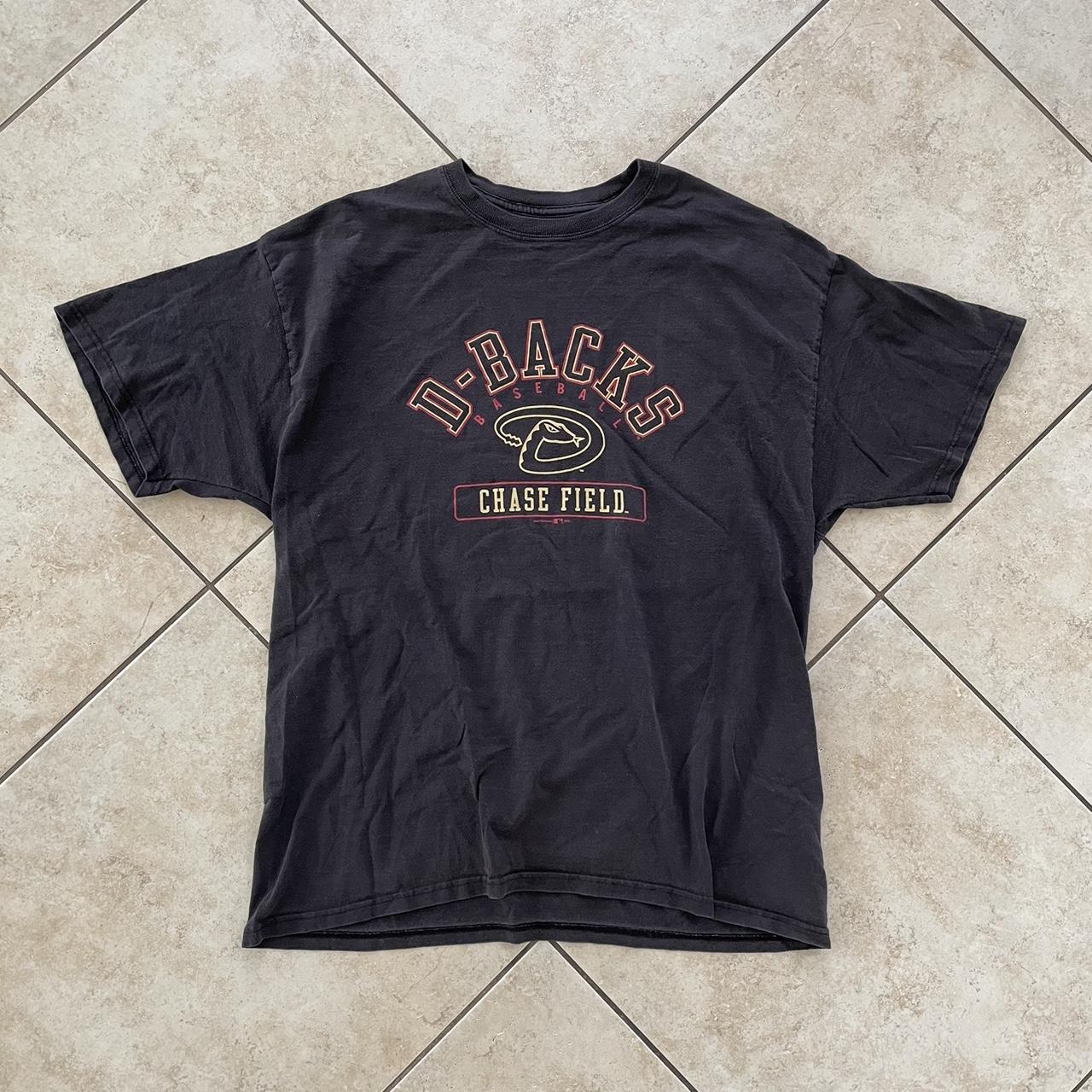 XL Dark Grey 2012 Gear Chase Field D-Backs T-Shirt - Depop