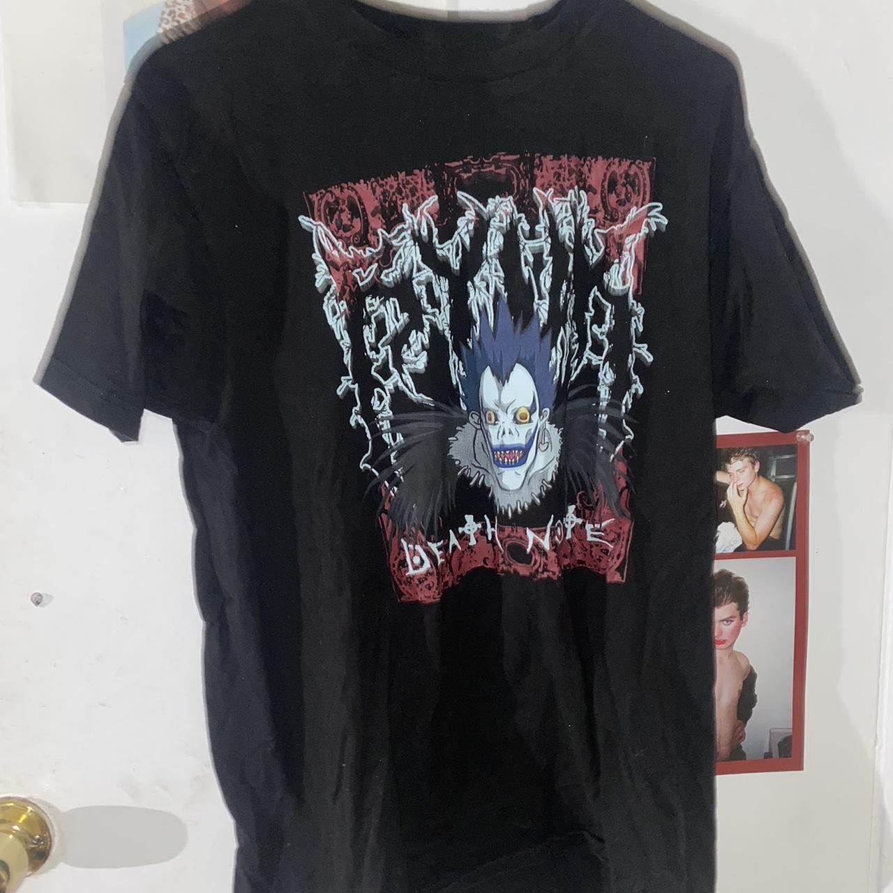 Death note metal tee (SIZE L) #deathnote #anime - Depop