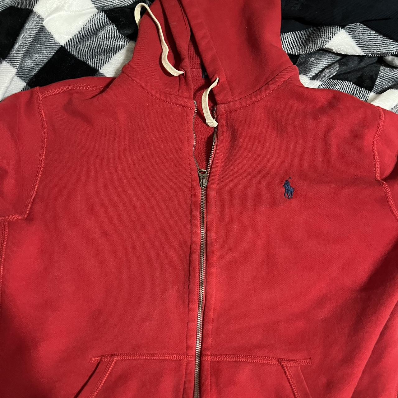 red polo tech - Depop