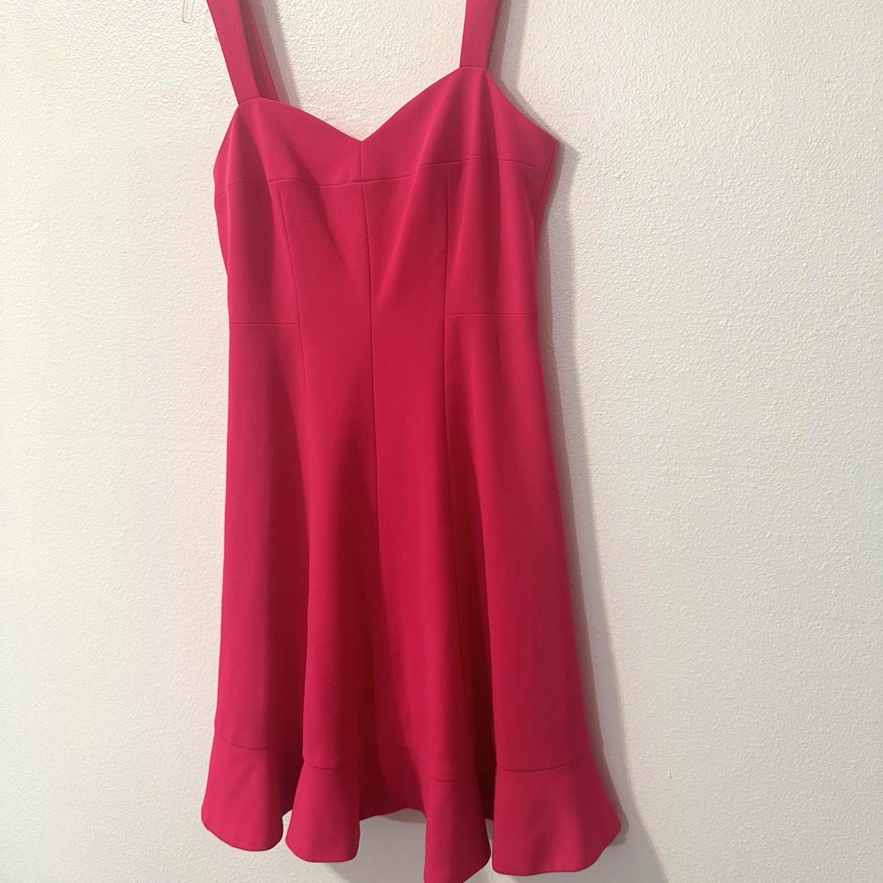 Bright Pink BARBIE Knee-Length dress #barbiecore... - Depop