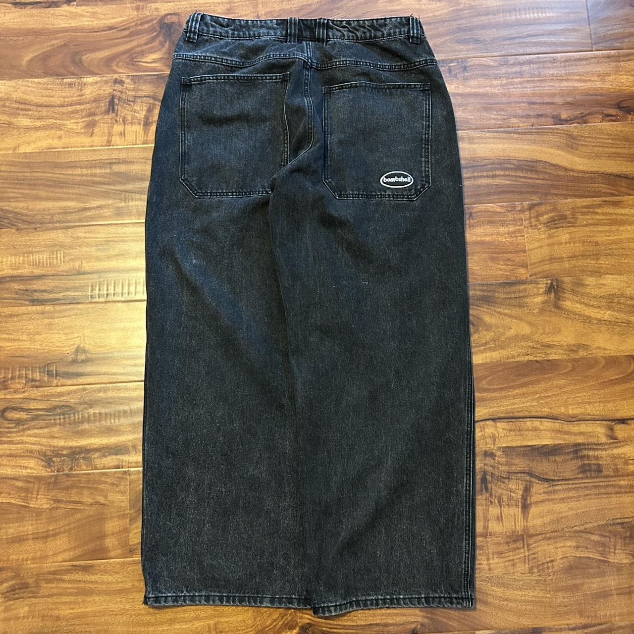 Bombshell V1 black baggy jeans Interstate like... - Depop