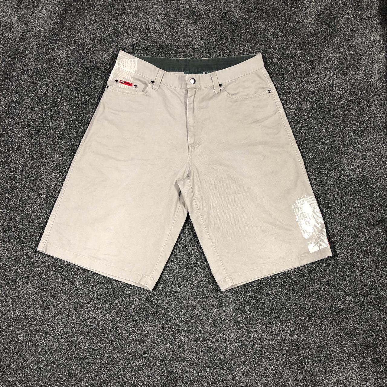 Easy Street tan jorts Size 34 These jorts have... - Depop