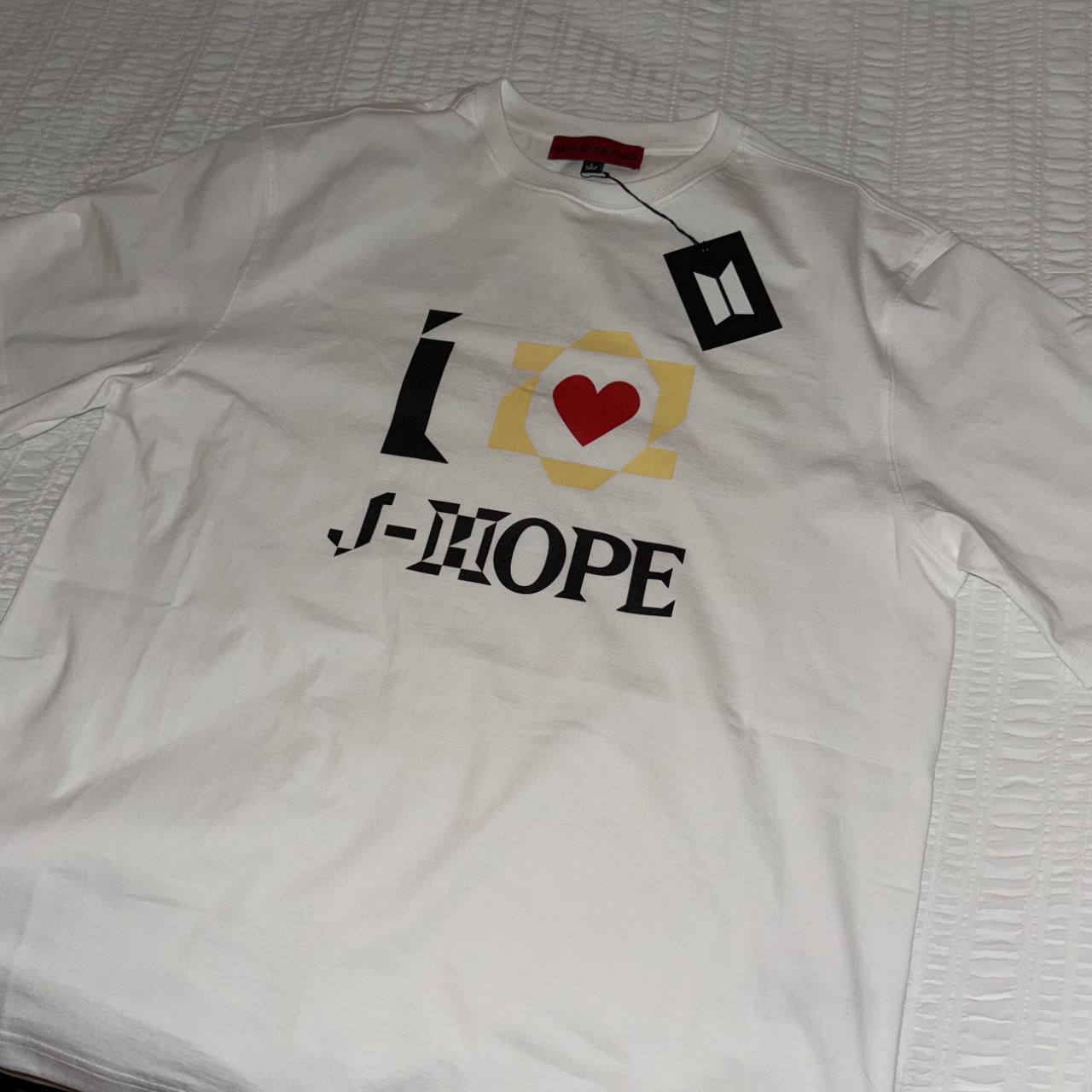 - j-hope hope on the stage 'i love j-hope' t-shirt ... | Depop