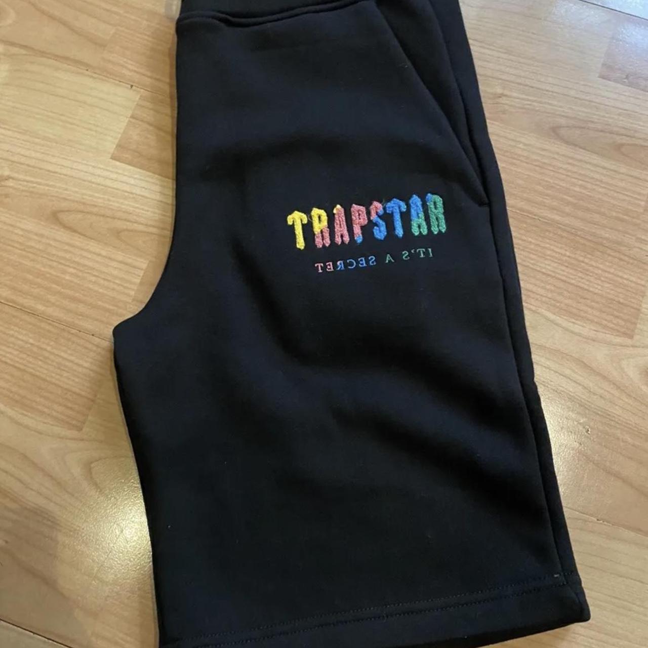 Trapstar black summer set T-shirt & Jogger - Depop