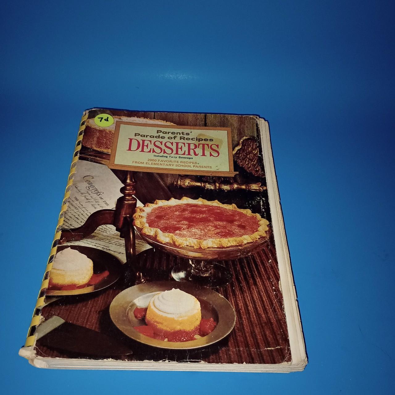 1969 Cookbook Parents Parade of Recipes Desserts... - Depop
