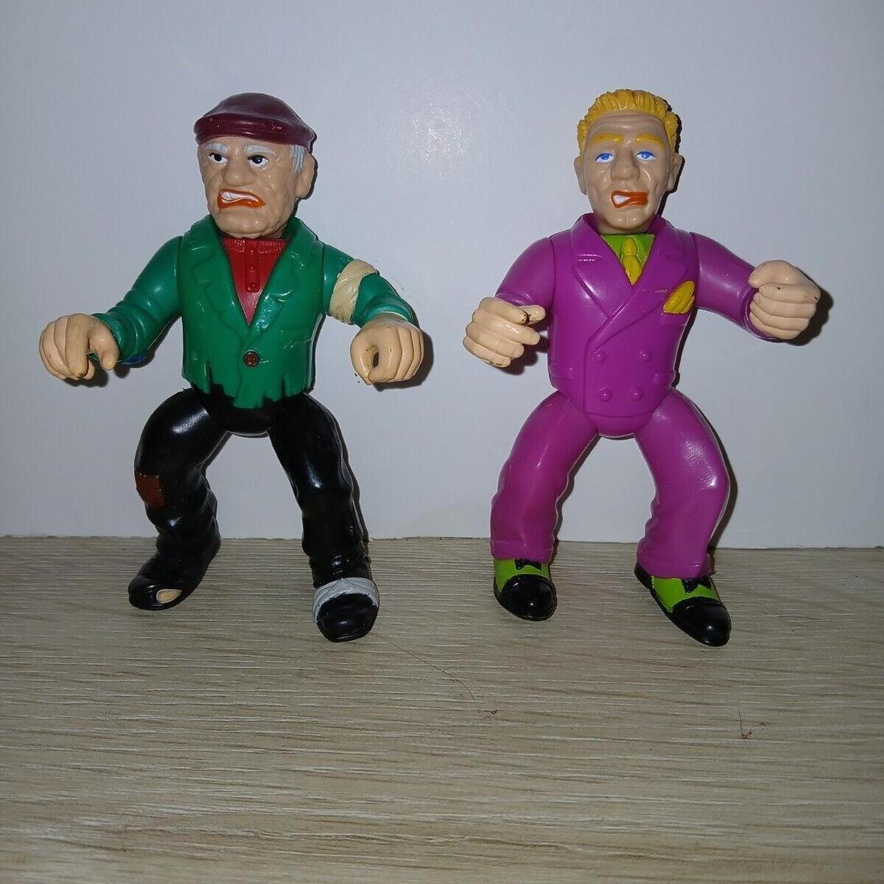 Dick Tracy Figures By Playmates Mumbles & Steve The... - Depop