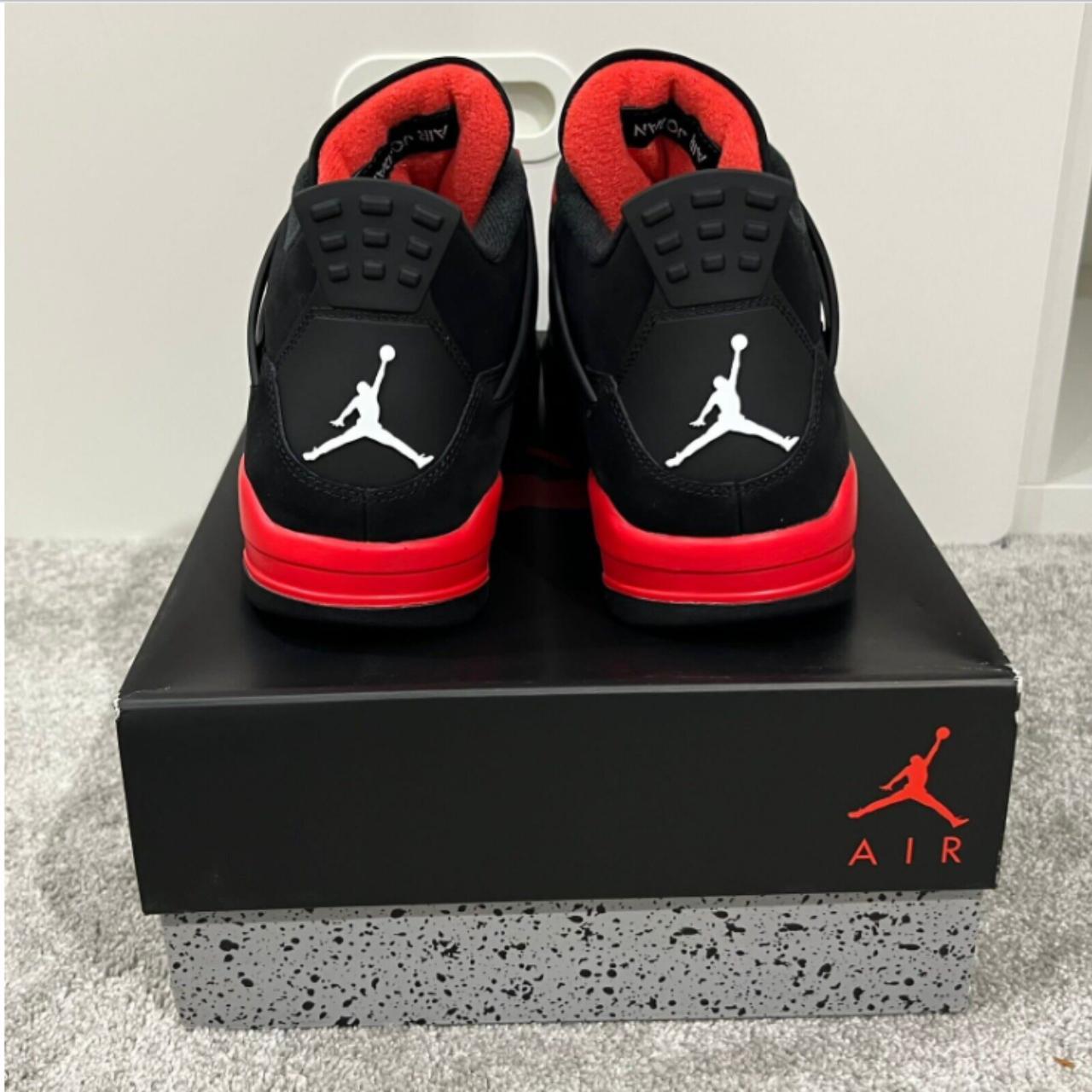 New Jordan 4 red thunders with box Best quality... - Depop