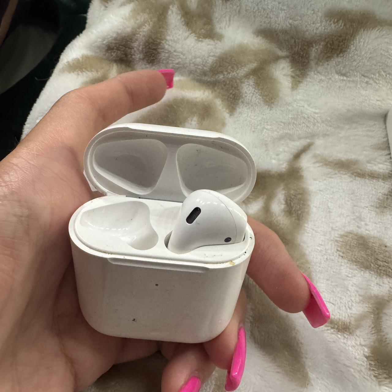 Earbuds with the real AirPod case, but the earbuds... | Depop
