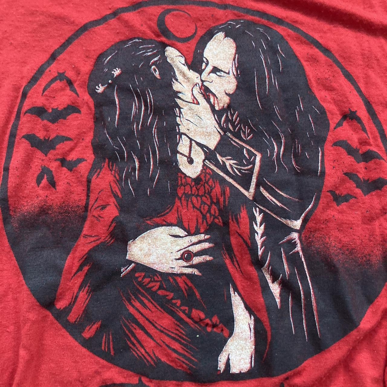 Vera’s eye candy Bram Stoker’s Dracula crop baseball... - Depop