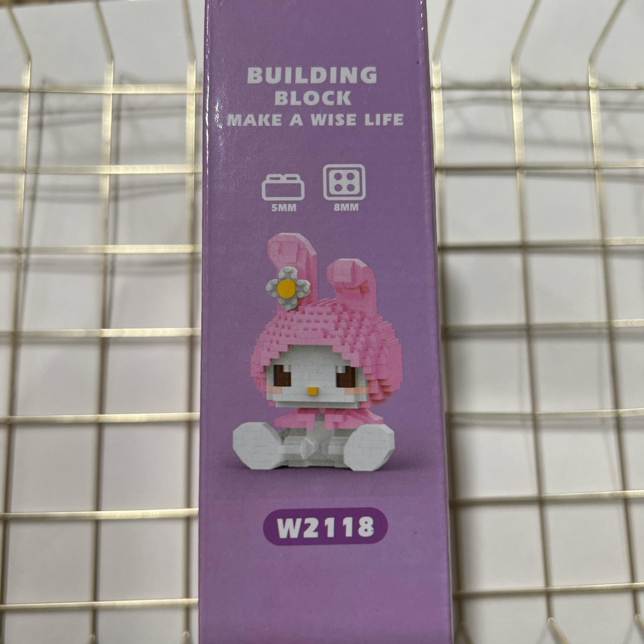 Sanrio My Melody Pink Building Blocks Lego Set... - Depop
