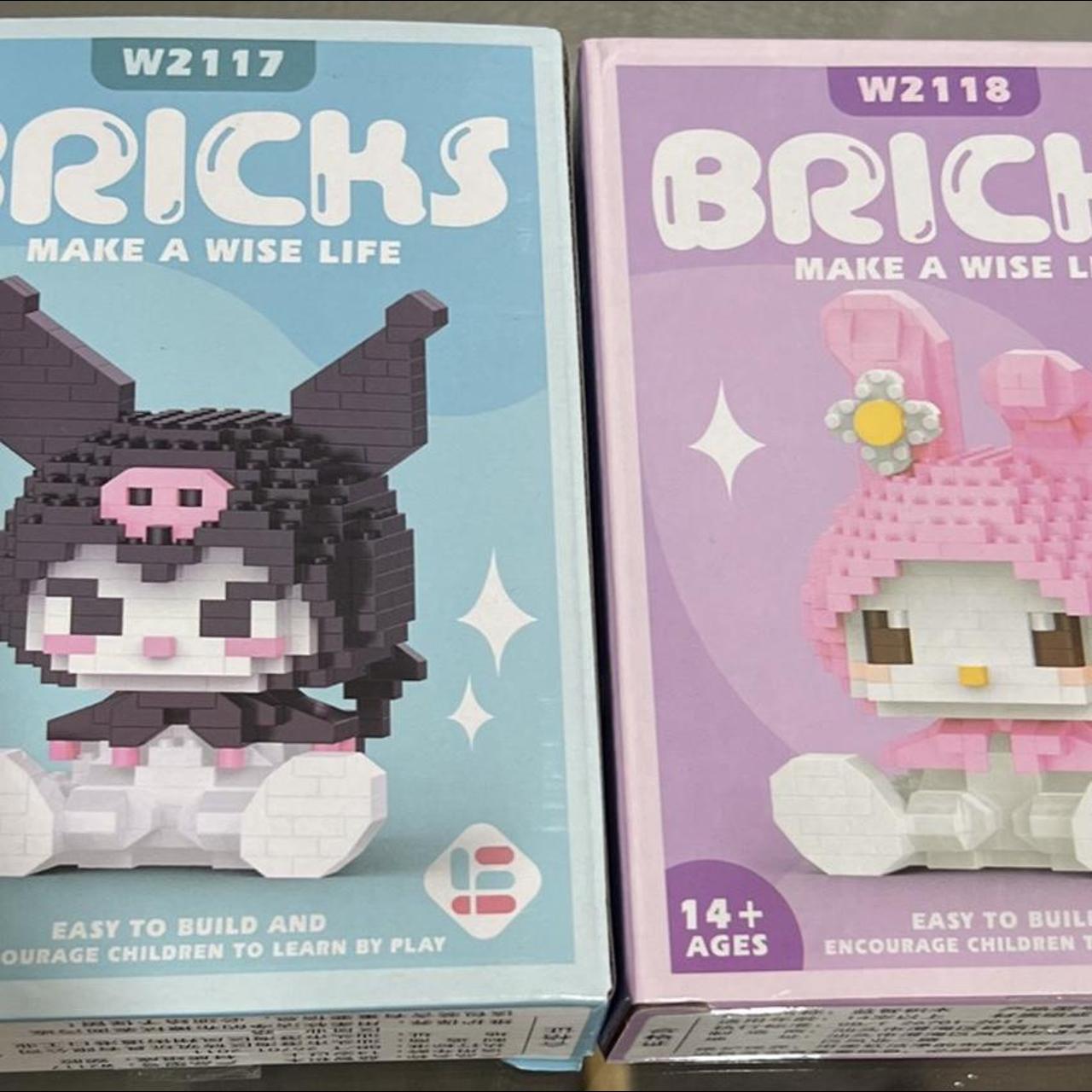 Sanrio Building Block Legos w/ My Melody Pink and... - Depop