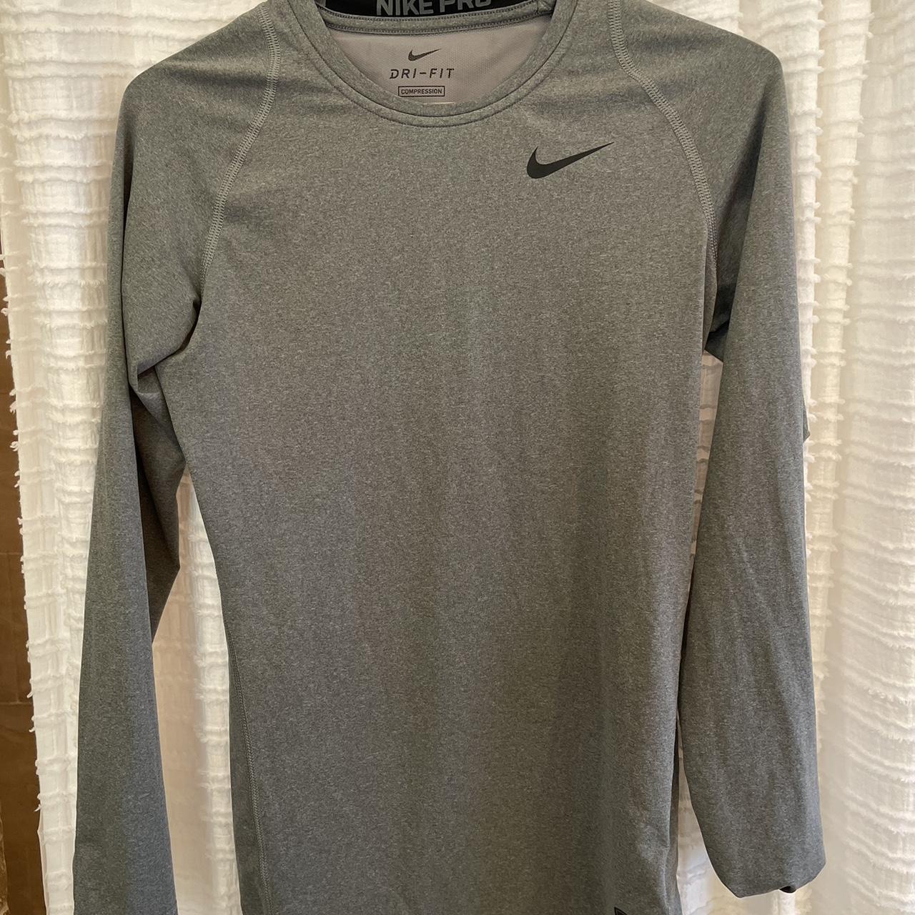 Nike Pro Dri-Fit compression long sleeve top #fitness | Depop