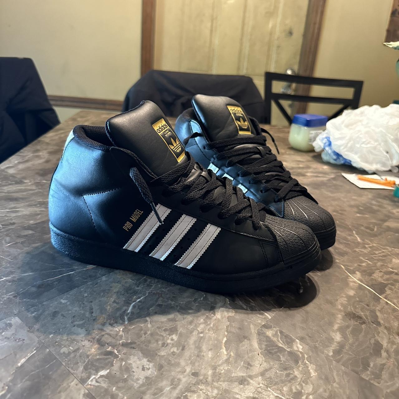 adidas superstar Pro mode size 9 1/2 men’s slight... - Depop