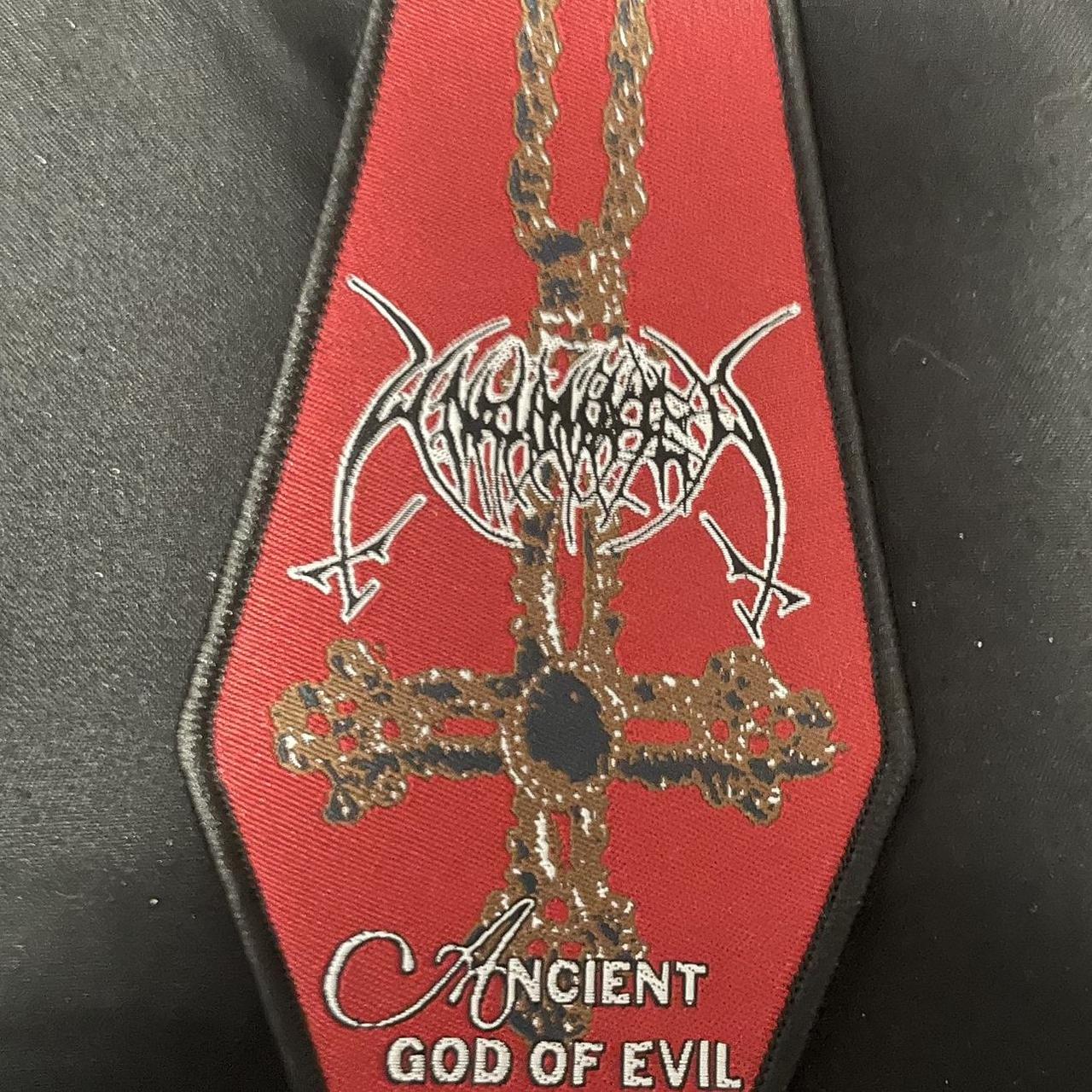 Unanimated Ancient God of Evil Patch Black Border... | Depop